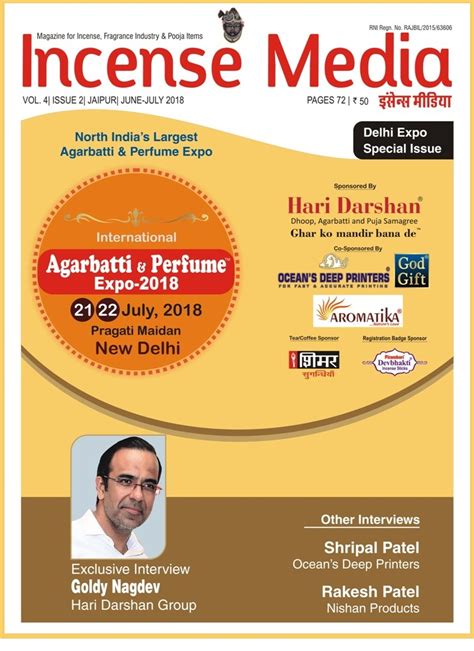 International Agarbatti And Perfume Expo By Incense Media Jaipur