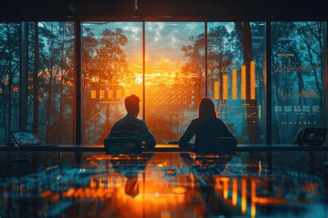 Optimizing Campaigns Creative Directors Collaboration And Project Progress In Modern Office Spa