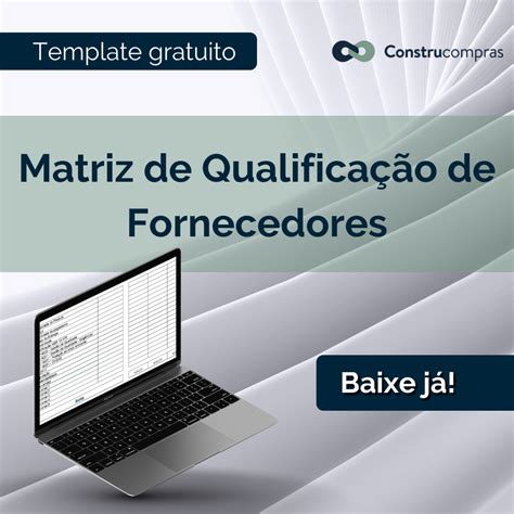 Template Matriz de Qualificação de Fornecedores