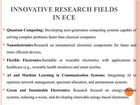 Ece Pptx It Contains Scope And Future Of Electronics And Communication Engineering Pptx