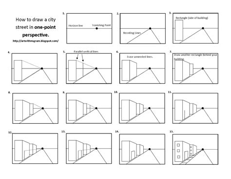 Single Point Perspective Worksheet