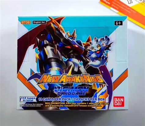 DIGIMON BT BOOSTER Box New Awakening English EUR PicClick FR