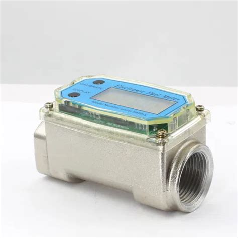 Electronic Pulse Turbine Flow For Water Formaldehyde Gasoline Kerosene