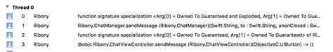 Ios Function Signature Specialization Crash In Swift Stack Overflow