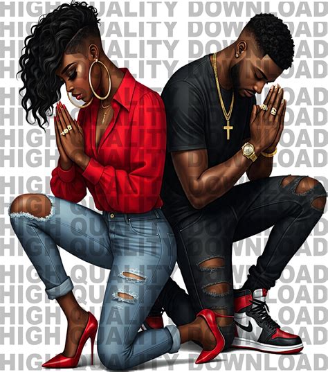 Couples Pray Together Png Couples That Pray Together Png Sublimation
