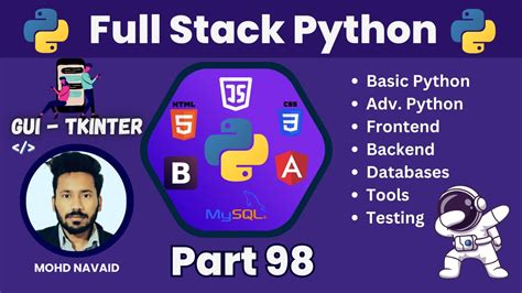 🚀 Full Stack Python Pt 98 🎨gui Programming 📦tkinter 🖥️gui Interface
