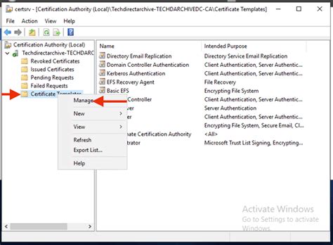 Create A Certificate Template For Bitlocker Network Unlock Techdirectarchive