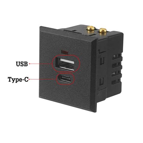 Electric Outlet Plate Embedded Installation Module Grandado