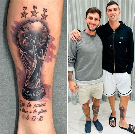 El Tatuaje De La Copa Del Mundo Que Se Hizo Dibu Martínez