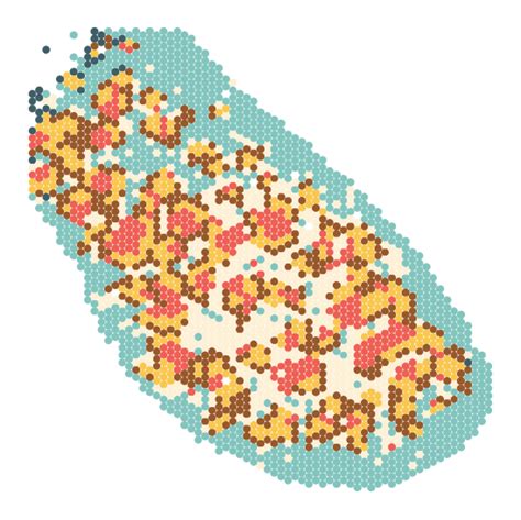 Plot The Results Of The Mouse Spleen Dataset — Spaknit 01 Documentation