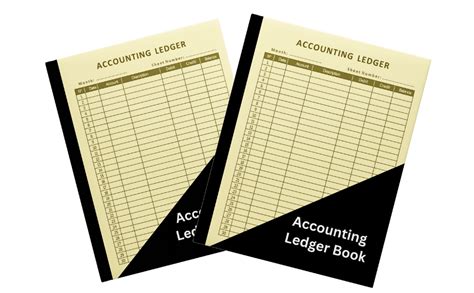 Accounting Ledger Book Ledger Book For Bookkeeping Log
