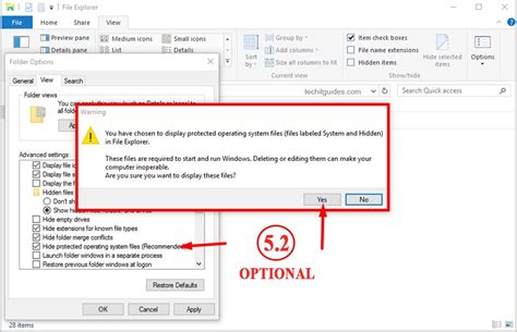 View Hidden Files And Folders In Windows With Pics
