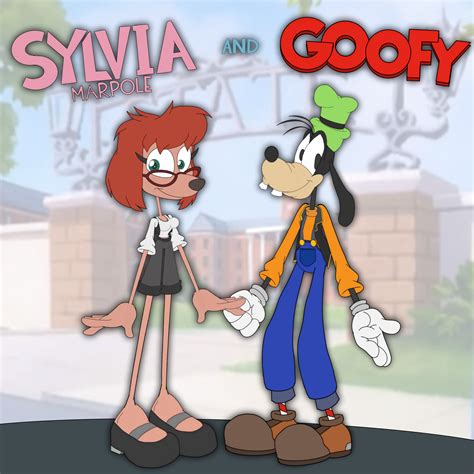 Goofy And Sylvia Remastered Poster By Vatoff2 On Deviantart