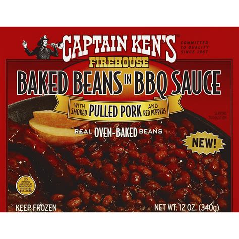 Captain Kens Baked Beans Firehouse In Bbq Sauce 12 Oz Delivery Or