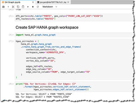 Multi Model In Hanaml 26 For Python Part 05 G Sap Community