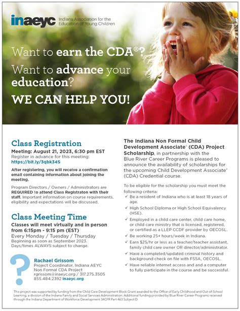 VIRTUAL NonFormal CDA Registration Meeting 8 21 23 Central Region