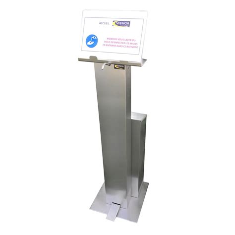 Desinfektionsgelspender LMDGP02 ARCANIA Department Sofinor SAS Bodenstehend