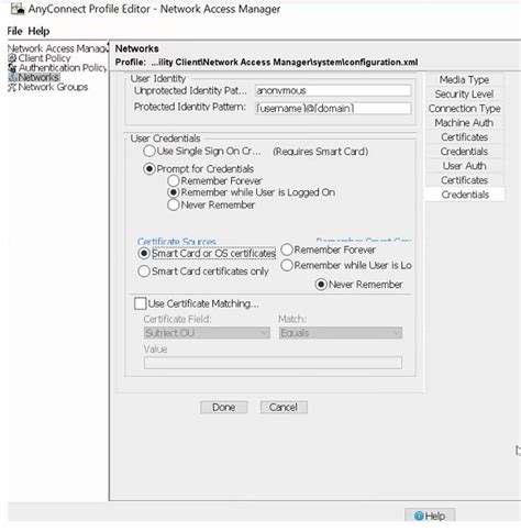 Certificate Select Pop Up Anyconnect Cisco Community
