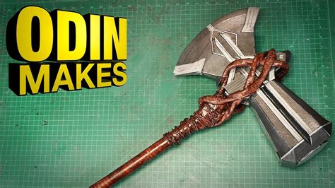 Odin Makes Thors Stormbreaker From Avengers Infinity War Youtube