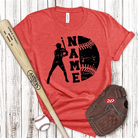 Personalized Baseball Shirt Custom Baseball Shirt Baseball Team Name