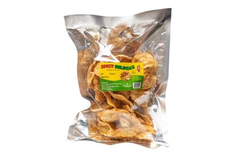 Spicy Belinjo Cracker ~110g Snack More Sg