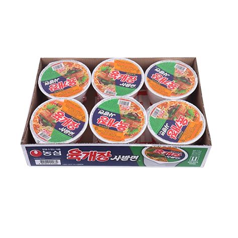 농심육개장사발면86g 6입 배민 장보기∙쇼핑