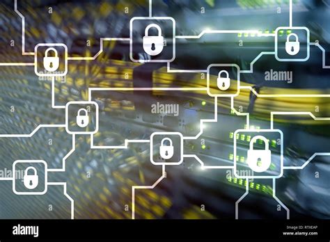 Blochain Information Encryption Cyber Security Crypto Currency Stock