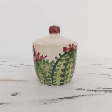 Azucarera CerÁmica Artesanal Linea Cactus Maiz Deco