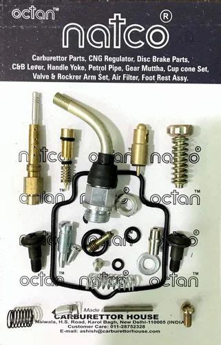 Wheeler Brass Carburetor Repair Kit For Yamaha Fz Model Name Number NRF A At Piece