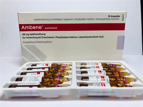 Купить Ambene Parenteral (Амбене) по лучшей цене с доставкой из ...