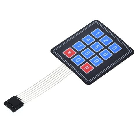3x4 Matrix Keyboard Module Kamami On Line Store