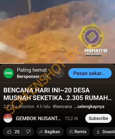SALAH 20 Desa Musnah Seketika 2305 Rumah Terkepung Bencana Banjir