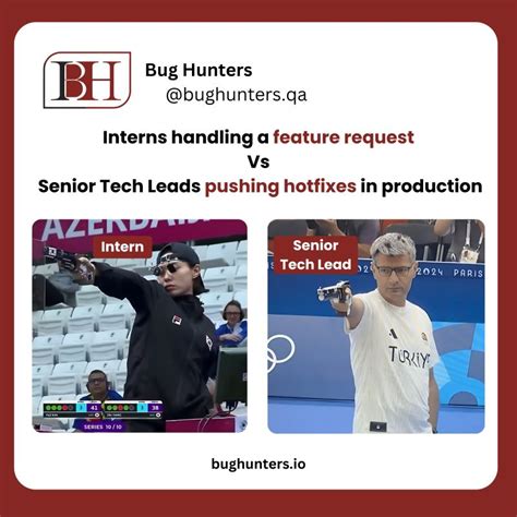 Bug Hunters On Linkedin Techhumor Developerlife Softwaretesting Qa Internvssenior Devmemes