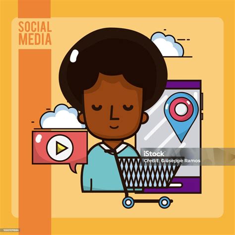 社交媒體和智慧手機向量圖形及更多digital Native圖片 Digital Native 一個物體 互聯網 Istock