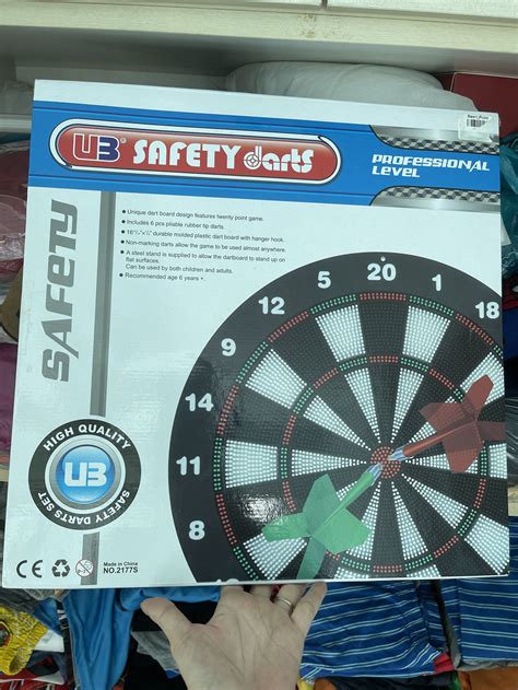 Safety Dart Set Hobbies And Toys Toys And Games On Carousell