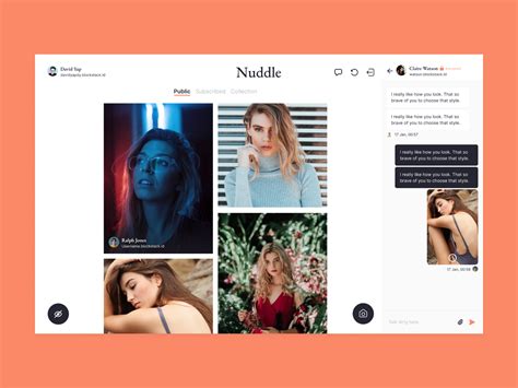 Direct Message Nude By David Yap For Zensite On Dribbble