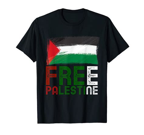 Buy Free Palestine Arabic Free Gaza Palestinian T Shirt Online At