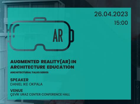 Augmented Reality In Architecture Education Ciu