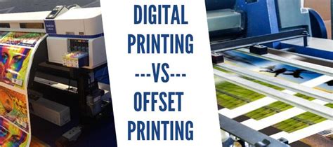 What Is The Difference Between Digital And Offset Printing