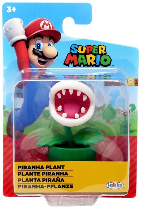 World Of Nintendo Super Mario Wave 42 Piranha Plant 2 5 Mini Figure