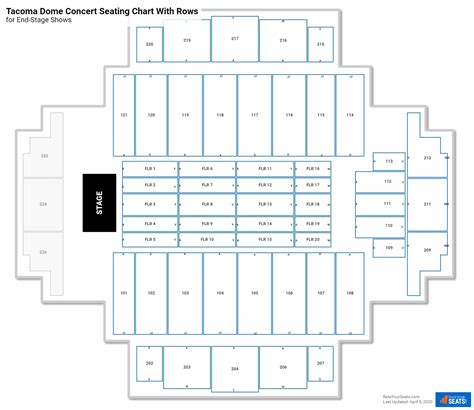 8 Pics Tacoma Dome Seating Chart With Seat Numbers And Description