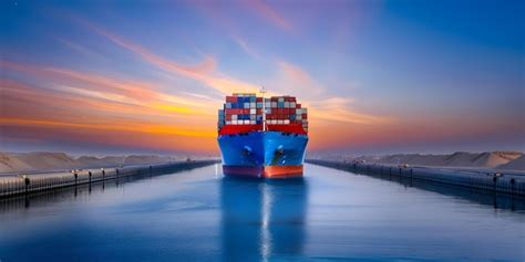 Container Ship Stuck In Suez Canal Disrupting Global Supply Chain And