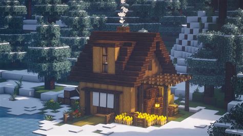 How To Build A Winter Cottage In Minecraft At Joel Nettleton Blog