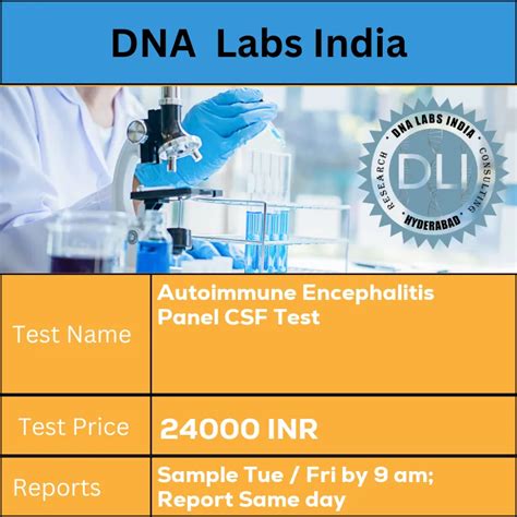 Autoimmune Encephalitis Panel Csf Test Cost 24000 Inr In India