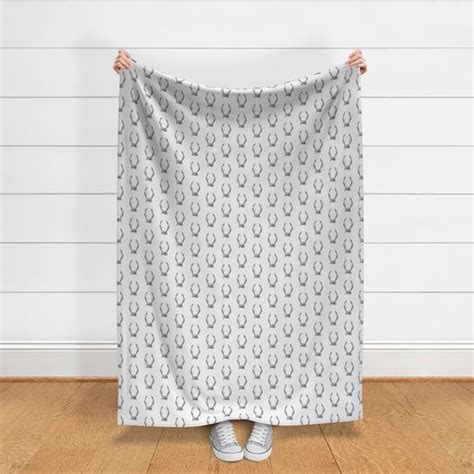 Antlers Fabric Spoonflower