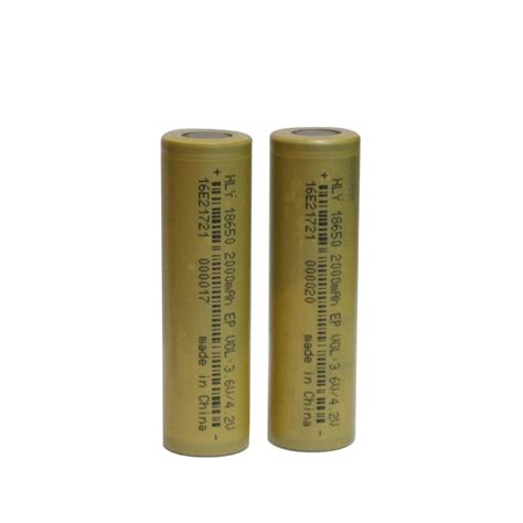 18650 2000mah Battery 18650 2000mah Battery Jiangxi Hualiyuan Lithium Energy Co Ltd