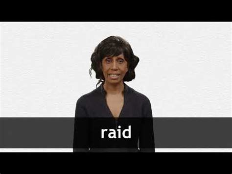 RAID Definition And Meaning Collins English Dictionary