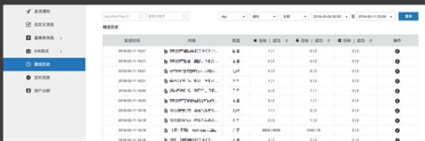 有API可以拿到推送历史的数据吗 极光社区