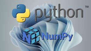 初心者向けWindowsにNumPyをインストールPython おとといからきたいも