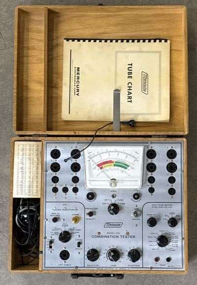 Mercury Electronics Combination Tester Model 300 Kraft Auction
